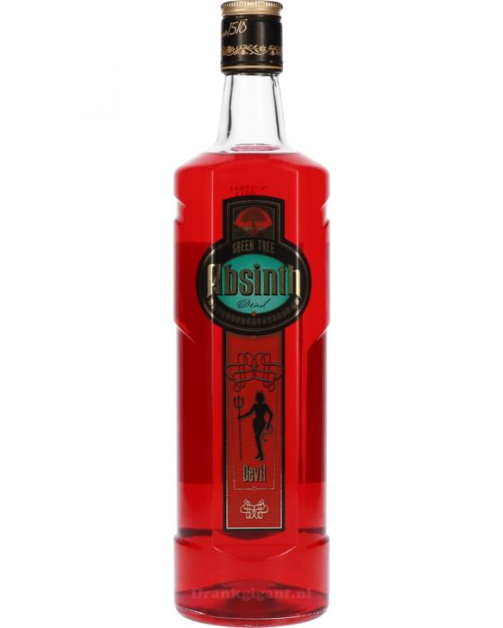 Green Tree Red Devil Absinth 0,7L – Amsterdam liquor store